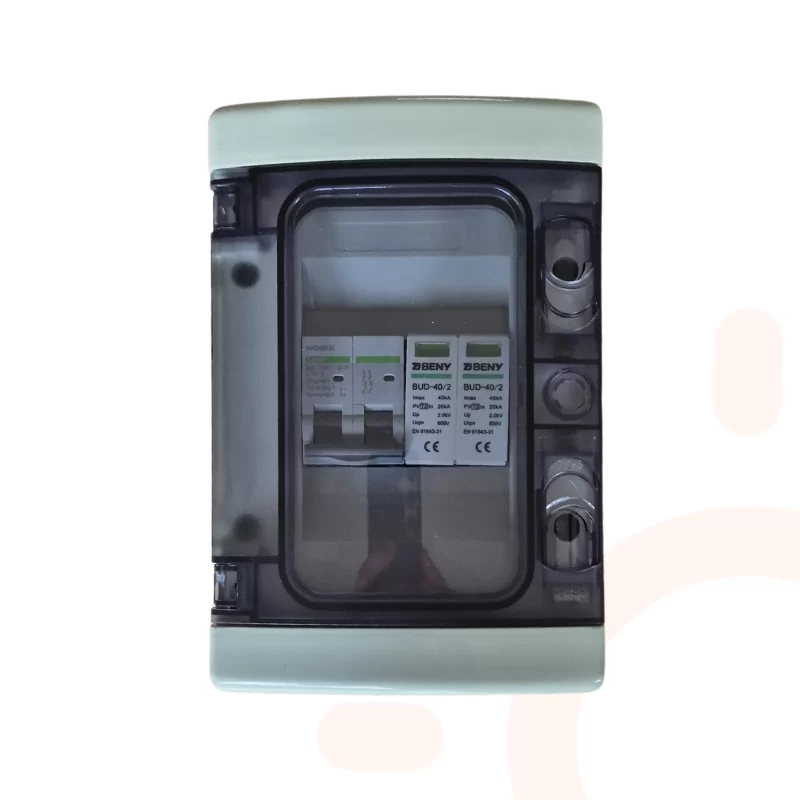 Single String Protection/combiner Box 20A Isolator Type II SPD